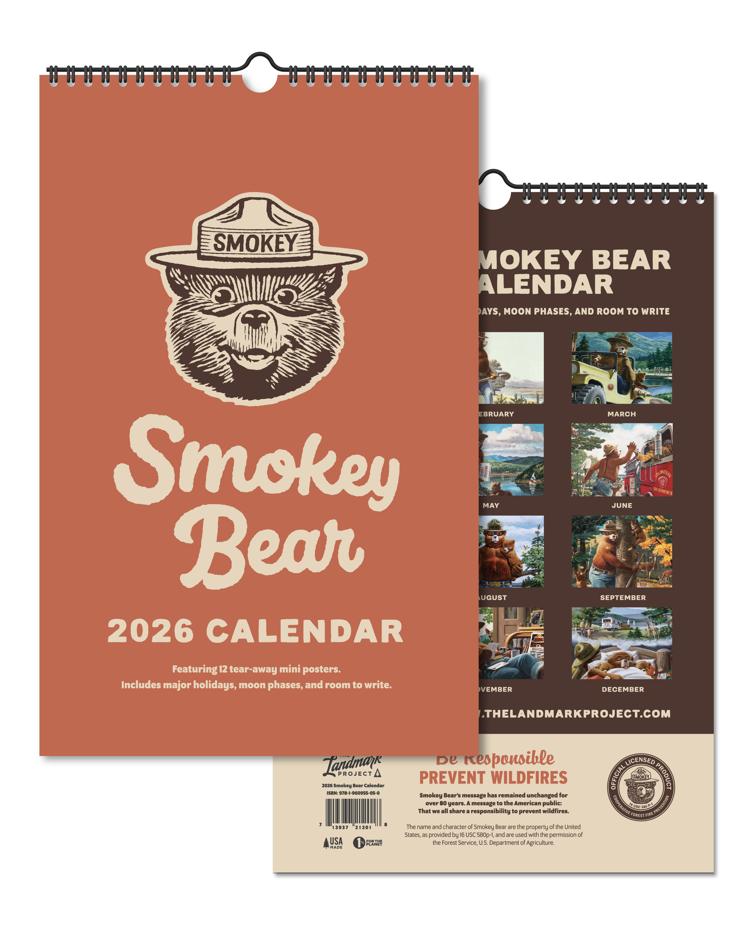 2026 Smokey Bear Calendar – The Landmark Project