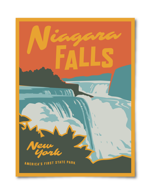 Niagara Falls Poster – The Landmark Project
