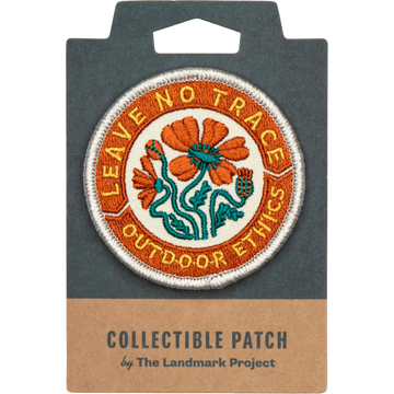 Leave No Trace Outdoor Ethics Embroidered Patch – The Landmark Project