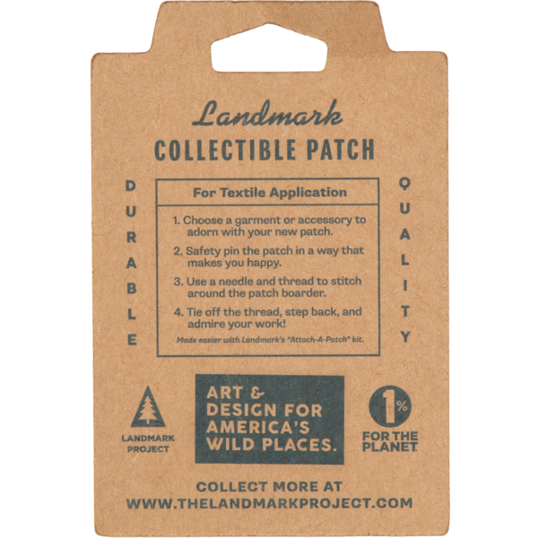 Leave No Trace Outdoor Ethics Embroidered Patch – The Landmark Project