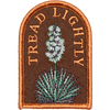 Tread Lightly Embroidered Patch – The Landmark Project