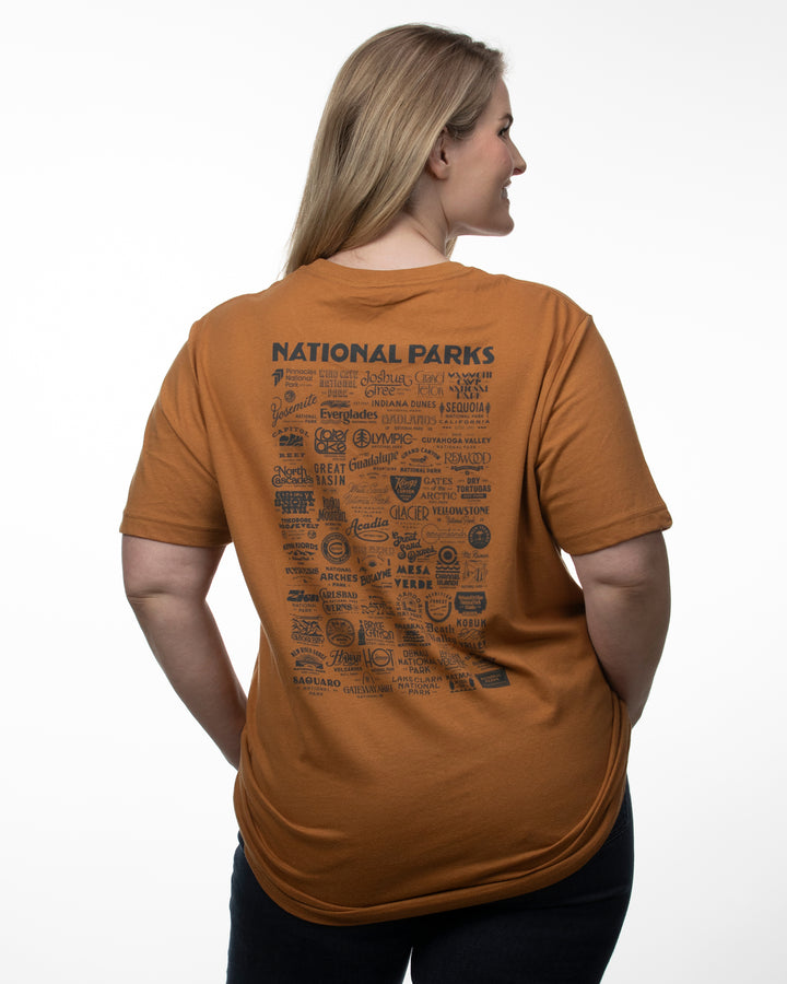National Park Type Unisex Short Sleeve Tee – The Landmark Project