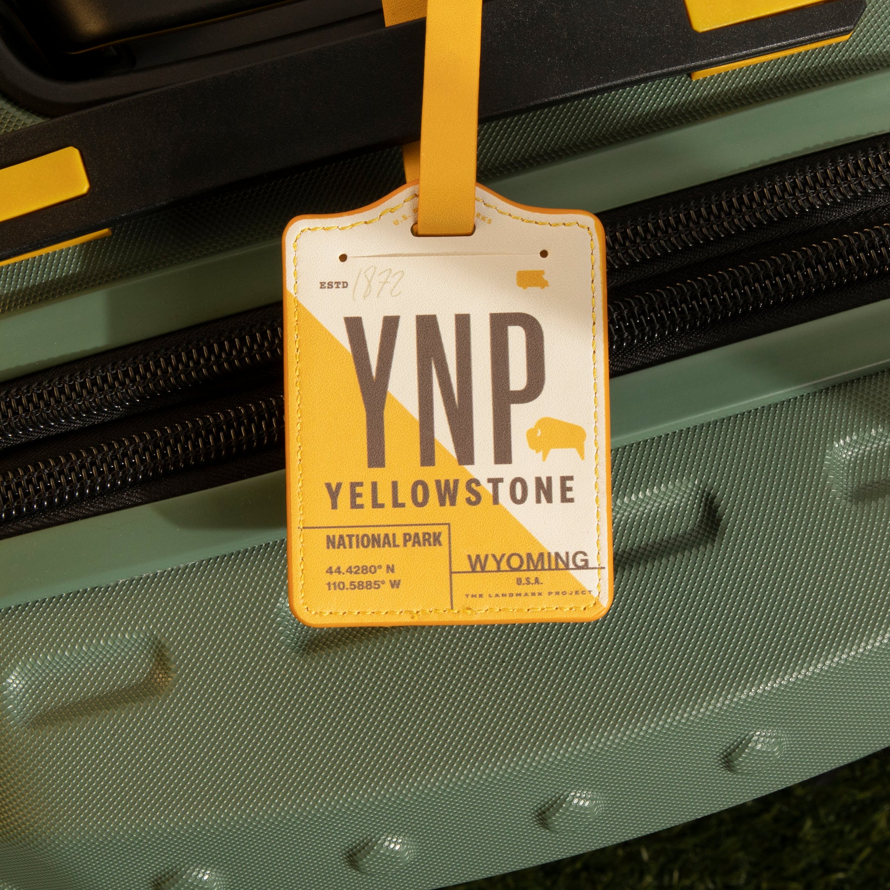 Yellowstone Gear Tag – The Landmark Project