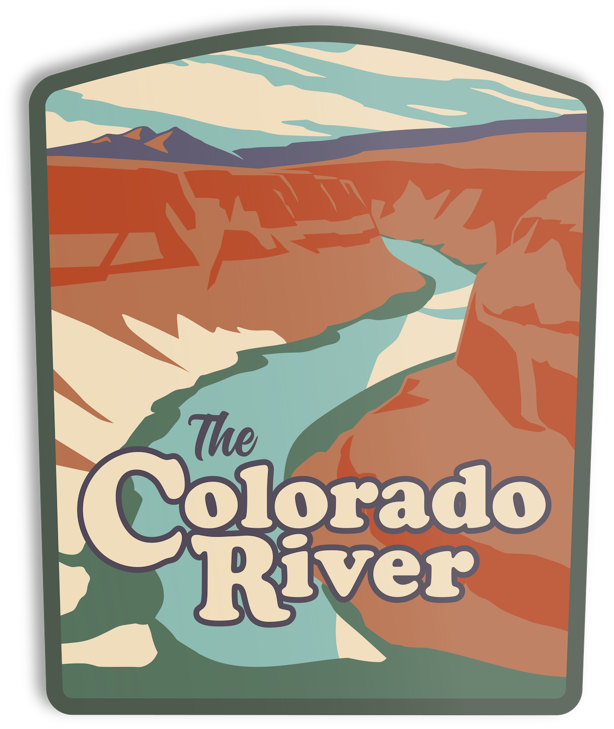 Colorado River Sticker – The Landmark Project