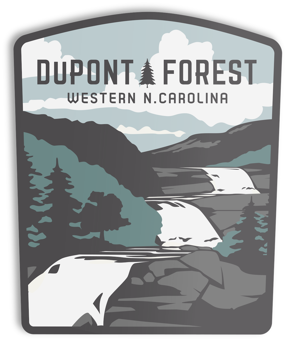 Dupont State Forest Sticker – The Landmark Project