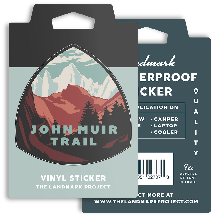 John Muir Trail Sticker – The Landmark Project