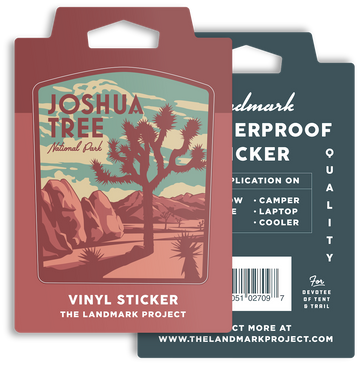 Joshua Tree National Park Sticker – The Landmark Project