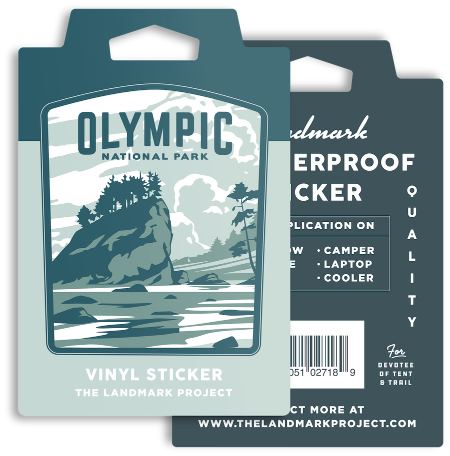 Olympic National Park Sticker – The Landmark Project