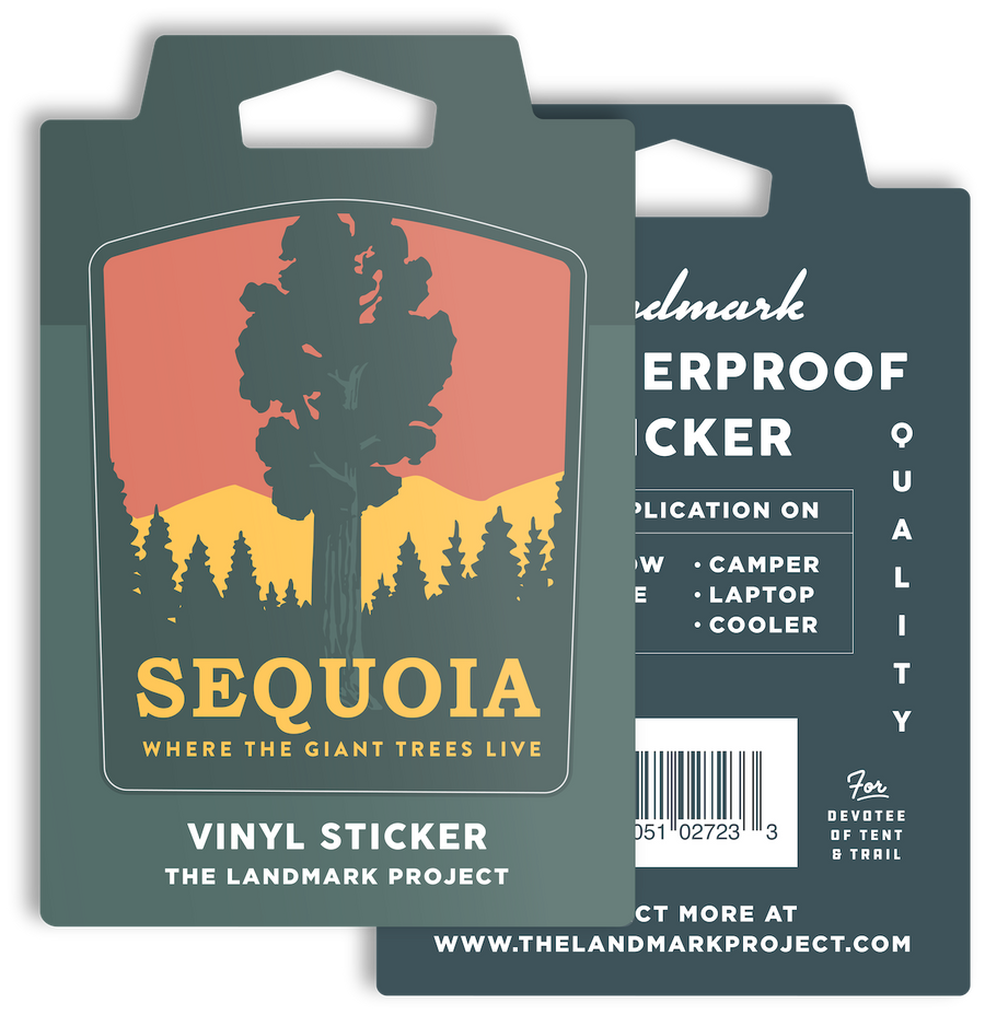 Sequoia National Park Sticker – The Landmark Project