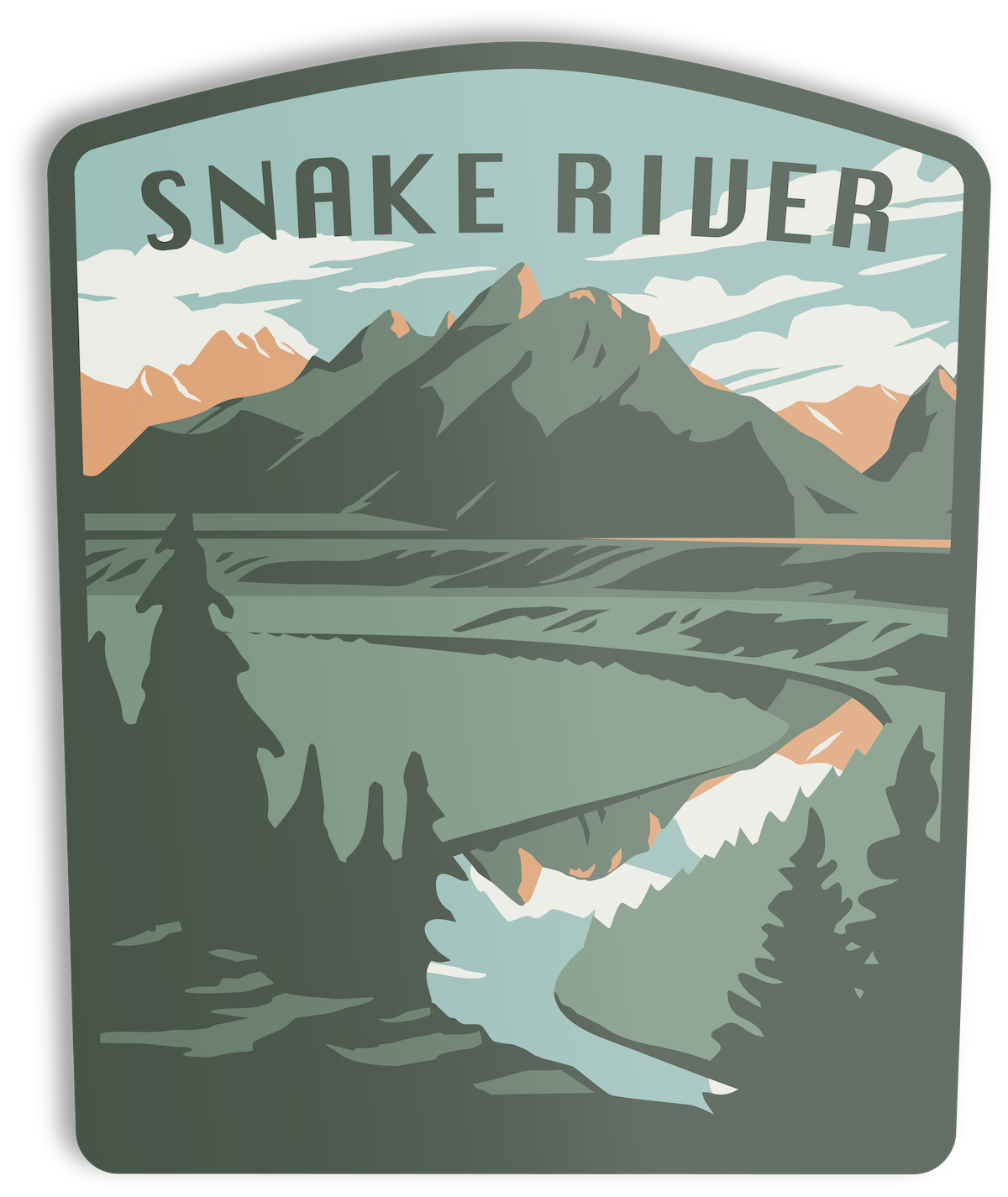 Snake River Sticker – The Landmark Project
