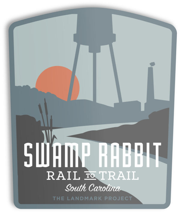 Swamp Rabbit Trail Sticker – The Landmark Project