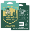 Pack it in, Pack it out Sticker – The Landmark Project