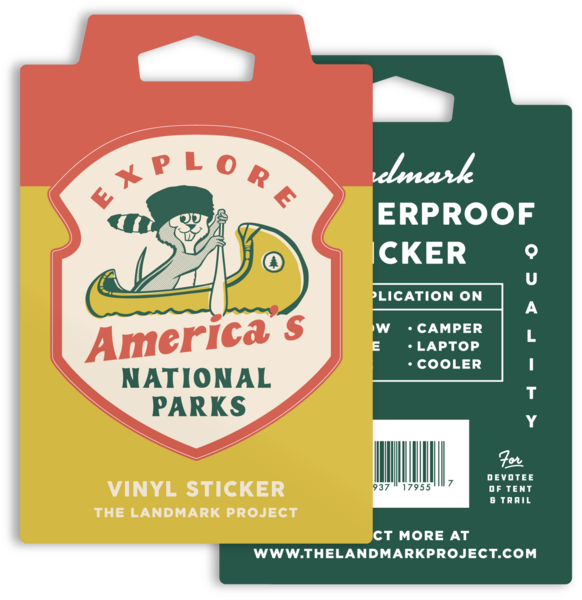 Paddle the Parks Sticker – The Landmark Project