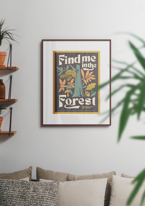 Find Me in the Forest Poster – The Landmark Project