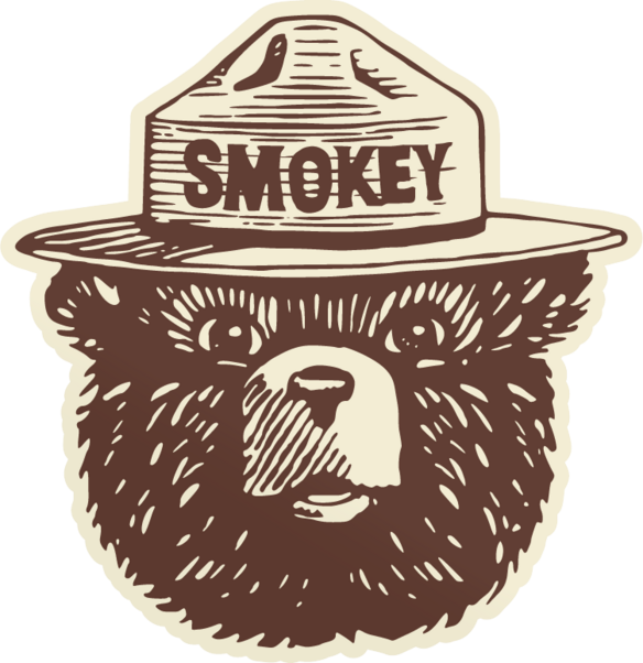 Smokey Logo Sticker – The Landmark Project