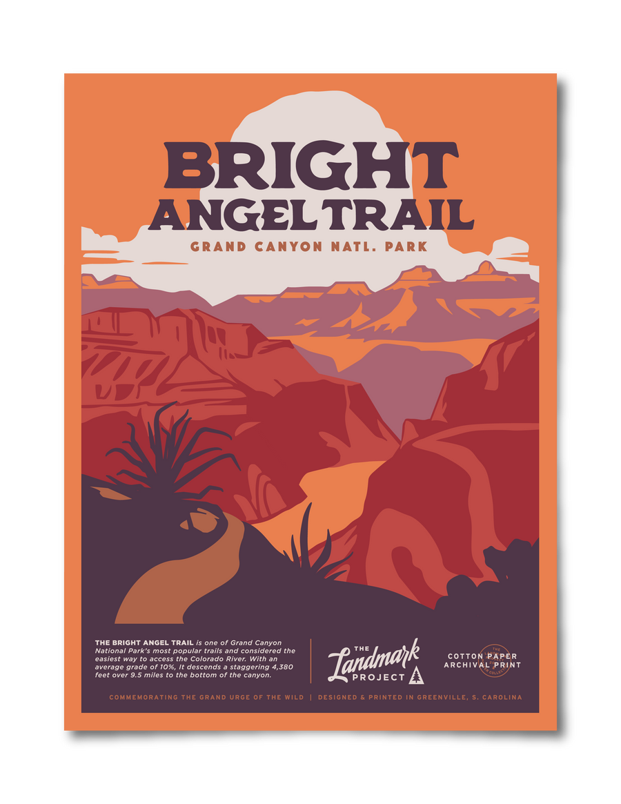 Bright Angel Trail Poster – The Landmark Project
