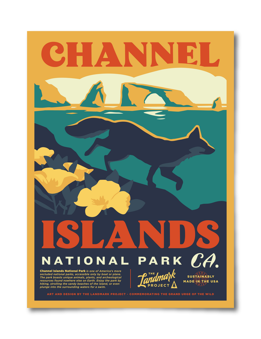 Channel Islands National Park poster – The Landmark Project