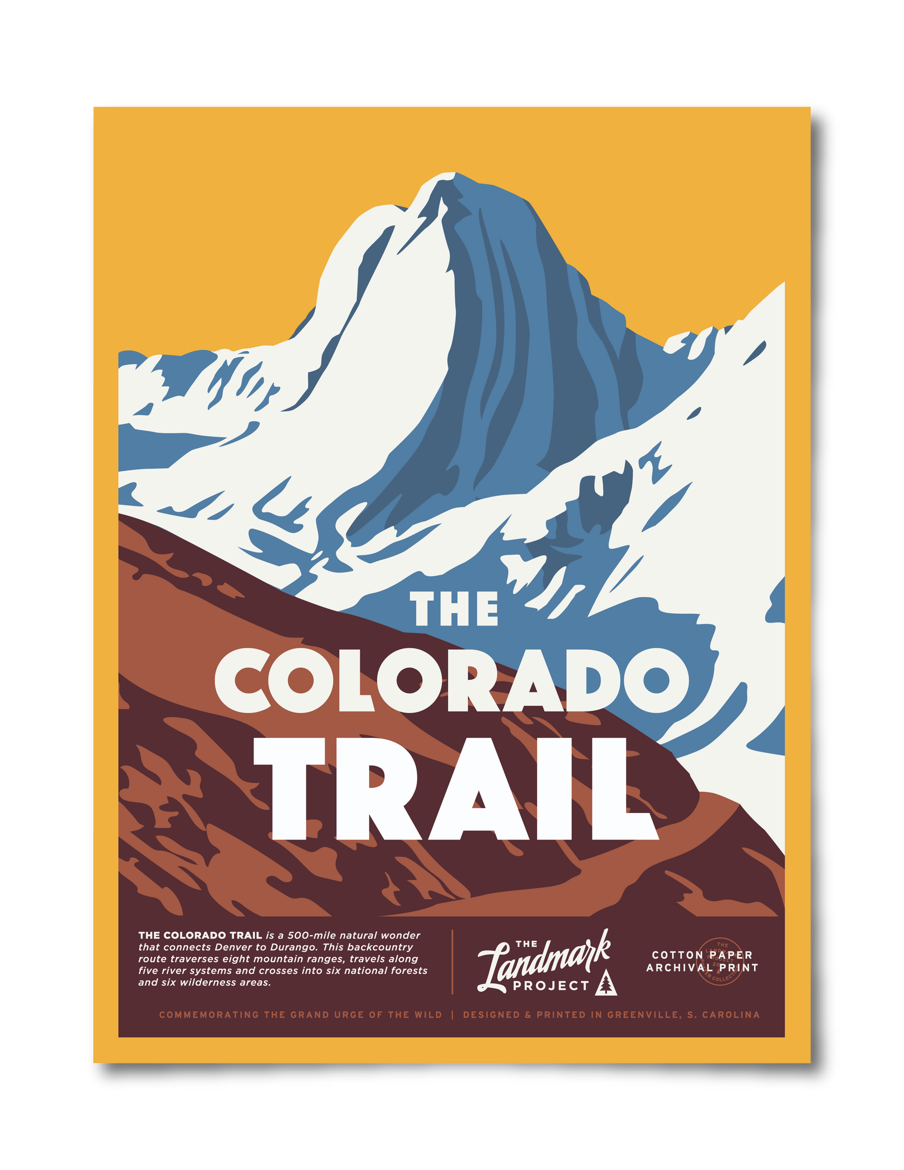 Colorado Trail Poster – The Landmark Project