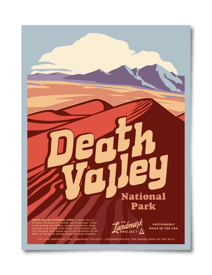 Death Valley National Park Poster – The Landmark Project