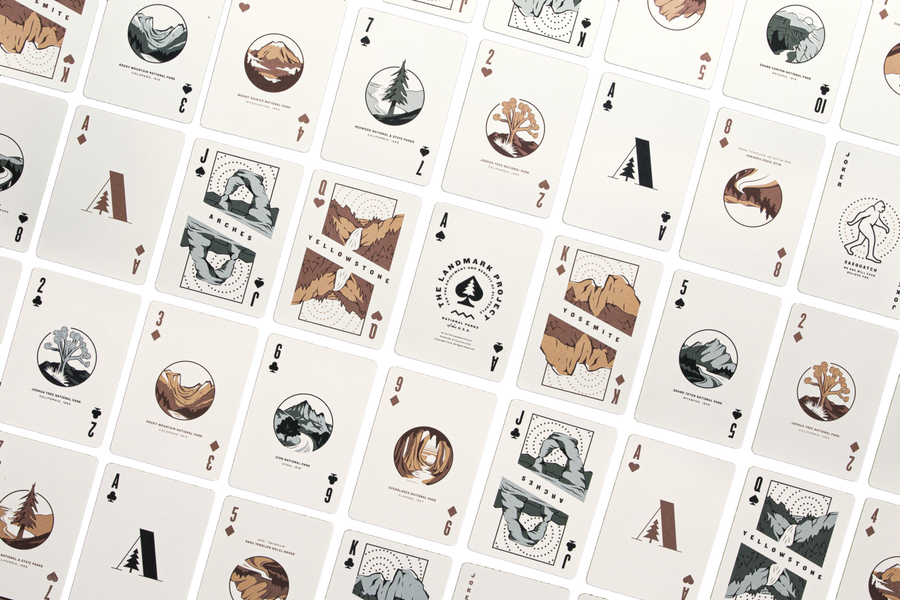 National Parks Playing Cards – The Landmark Project