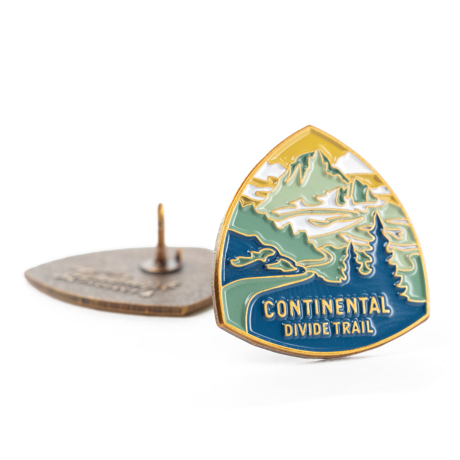 Continental Divide Trail Enamel Pin – The Landmark Project